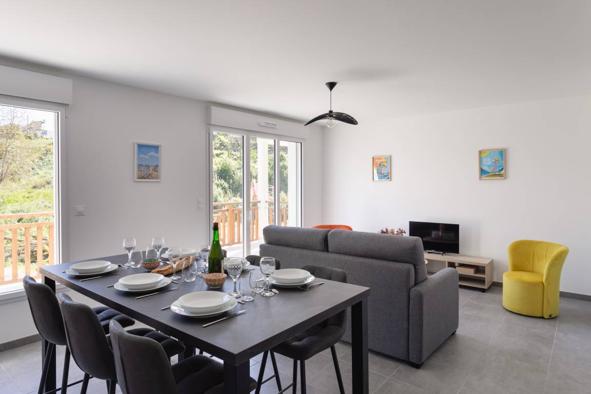 70 M² Appartement ∙ 2 Chambres ∙ 6 Personnes - Fréhel