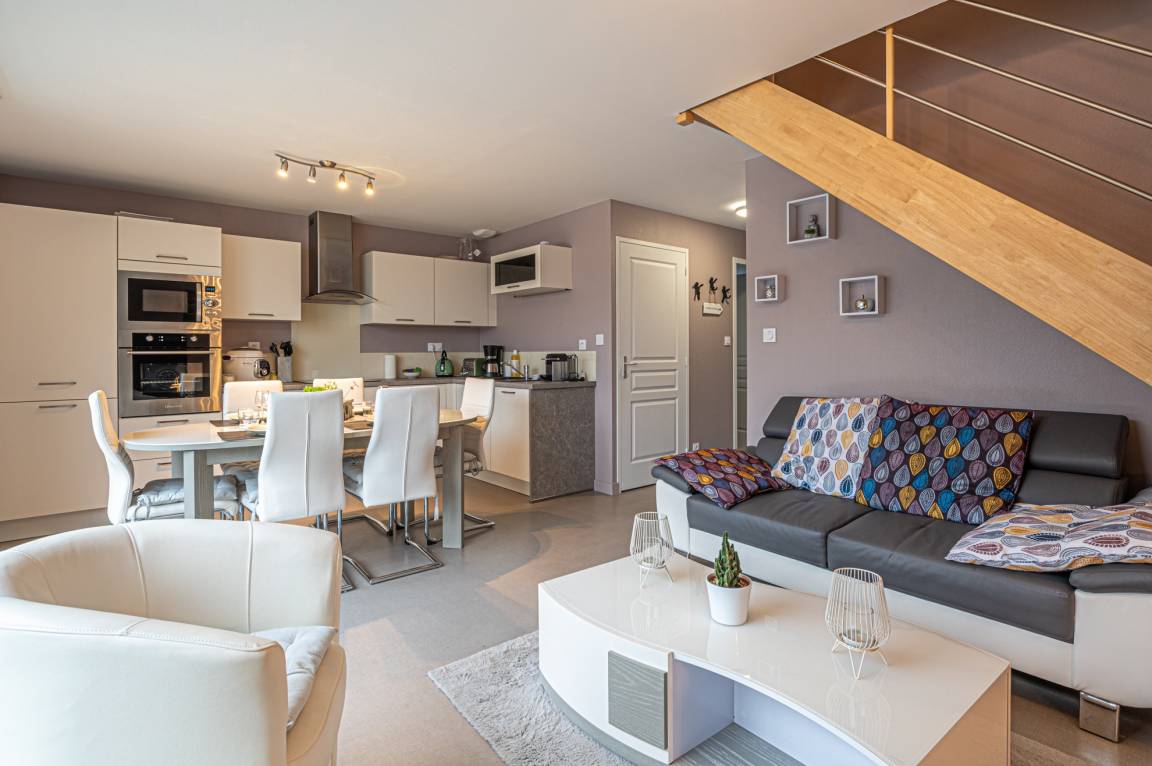 54 M² Appartement ∙ 3 Slaapkamers ∙ 6 Gasten - Kervoyal