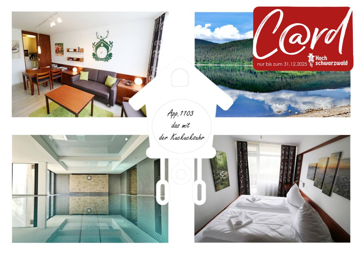 42 M² Appartamento ∙ 1 Camera Da Letto ∙ 4 Ospiti - Schluchsee