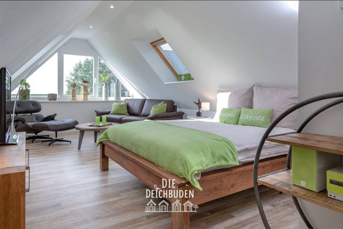 47 M² Ferienwohnung ∙ 1 Schlafzimmer ∙ 2 Gäste - Büsumer Deichhausen
