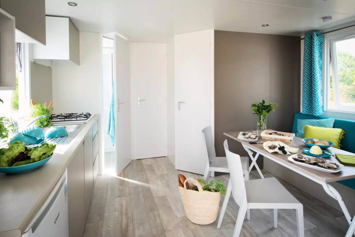 22 M² Mobil-home ∙ 2 Chambres ∙ 4 Personnes - Saint-Gildas-de-Rhuys