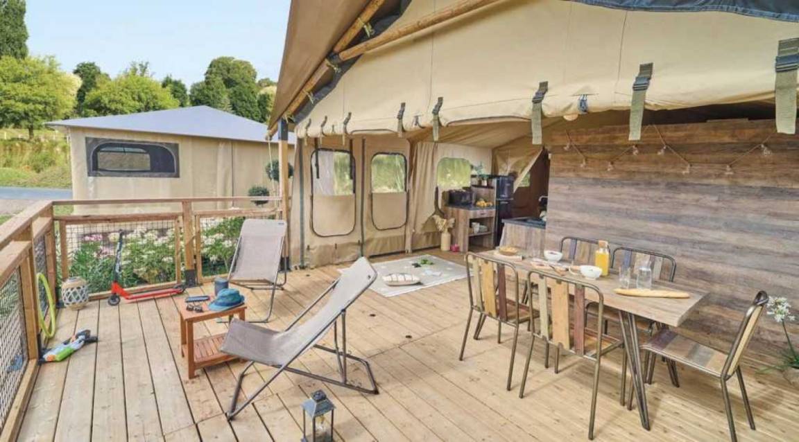 34 M² Tente ∙ 2 Chambres ∙ 5 Personnes - Lozère