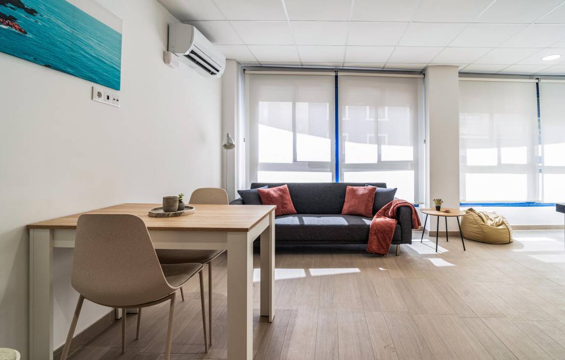 60 M² Apartamento ∙ 1 Habitación ∙ 4 Huéspedes - Castellón de la Plana