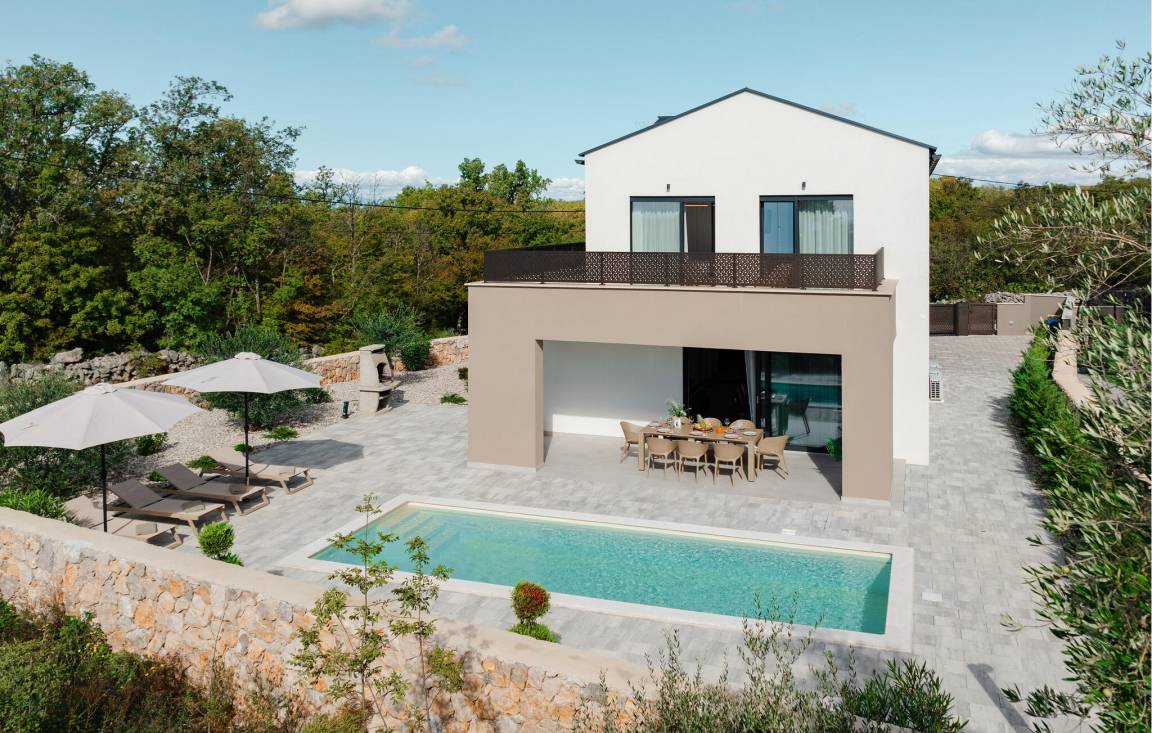 155 M² House ∙ 4 Bedrooms ∙ 8 Guests - Punat