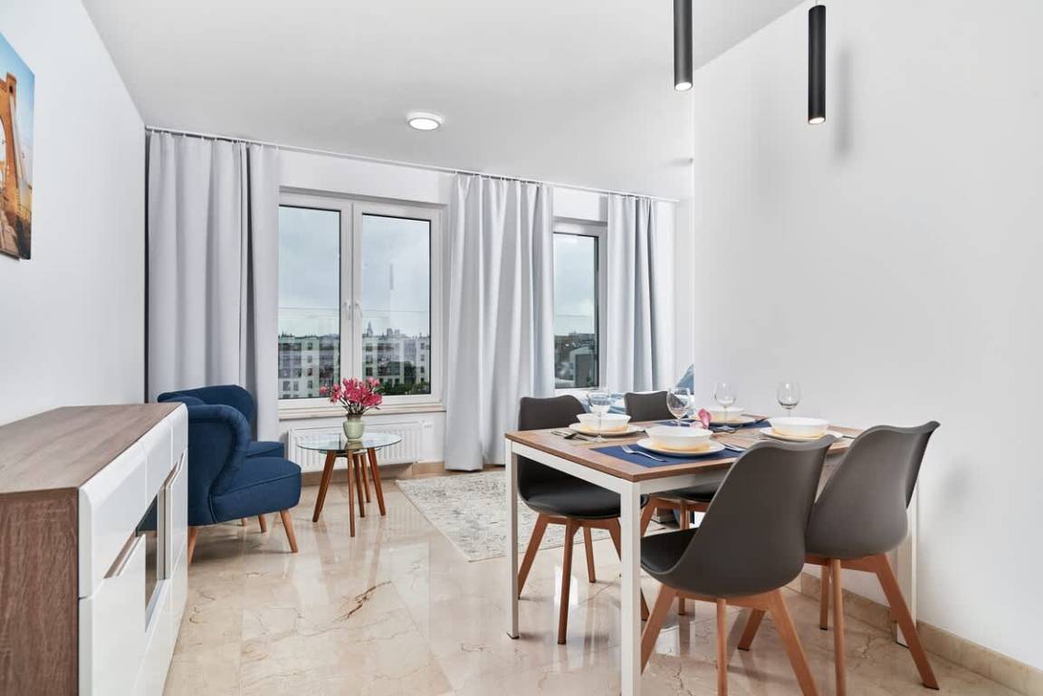 46 M² Apartment ∙ 1 Bedroom ∙ 4 Guests - Wrocław