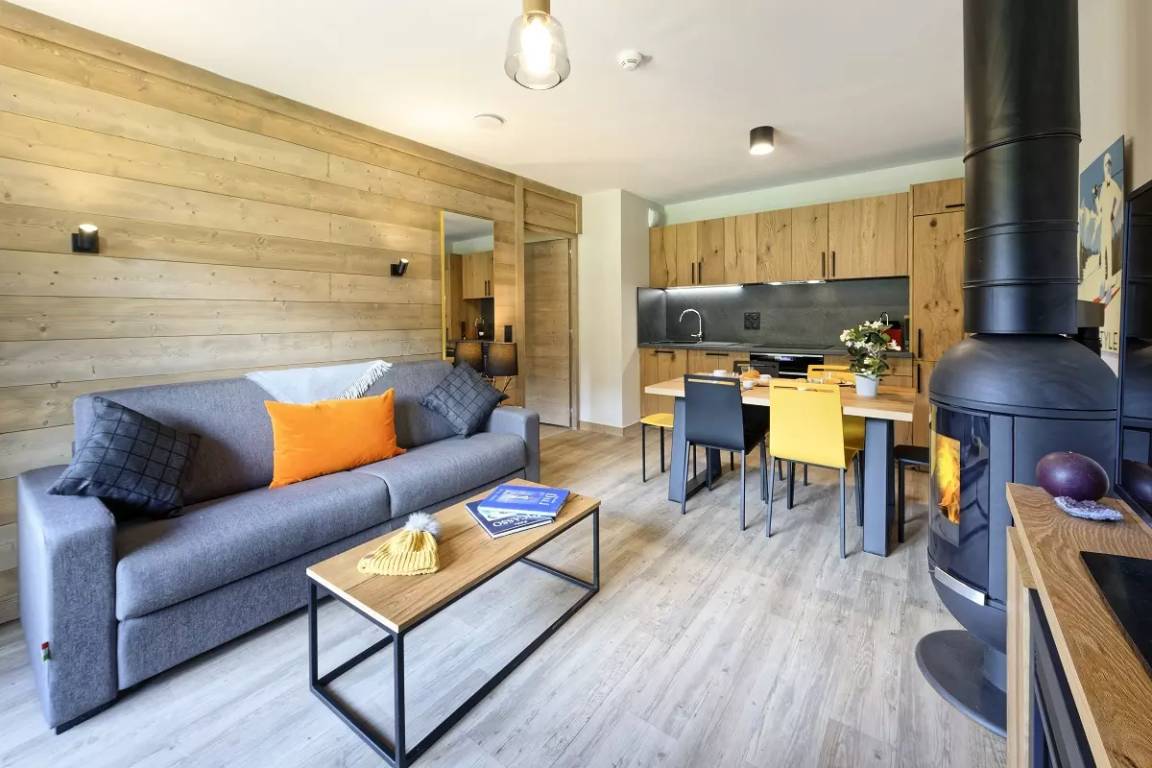 53 M² Ferienwohnung ∙ 3 Schlafzimmer ∙ 8 Gäste - Flaine