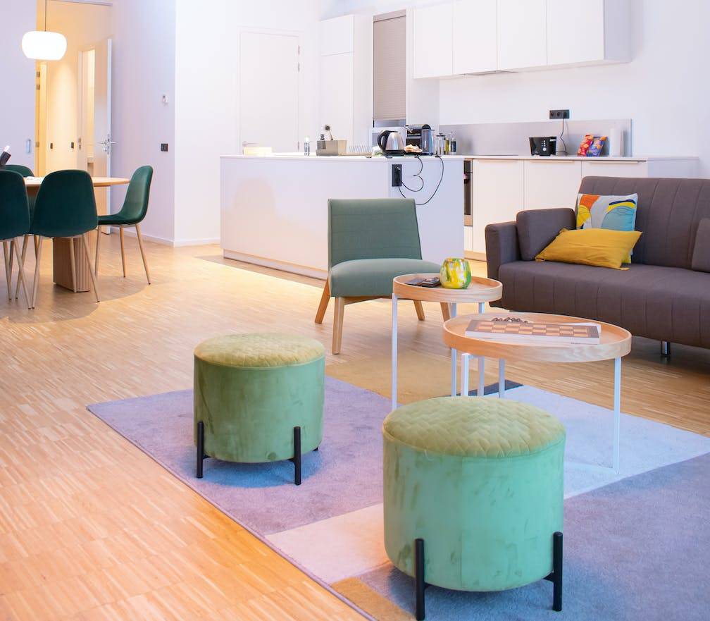 130 M² Ferienwohnung ∙ 2 Schlafzimmer ∙ 2 Gäste - Etterbeek