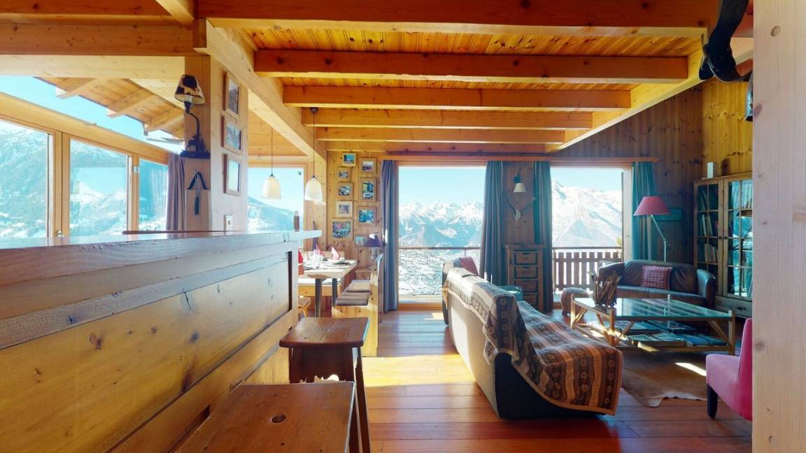 120 M² Ferienhaus ∙ 5 Schlafzimmer ∙ 10 Gäste - Veysonnaz