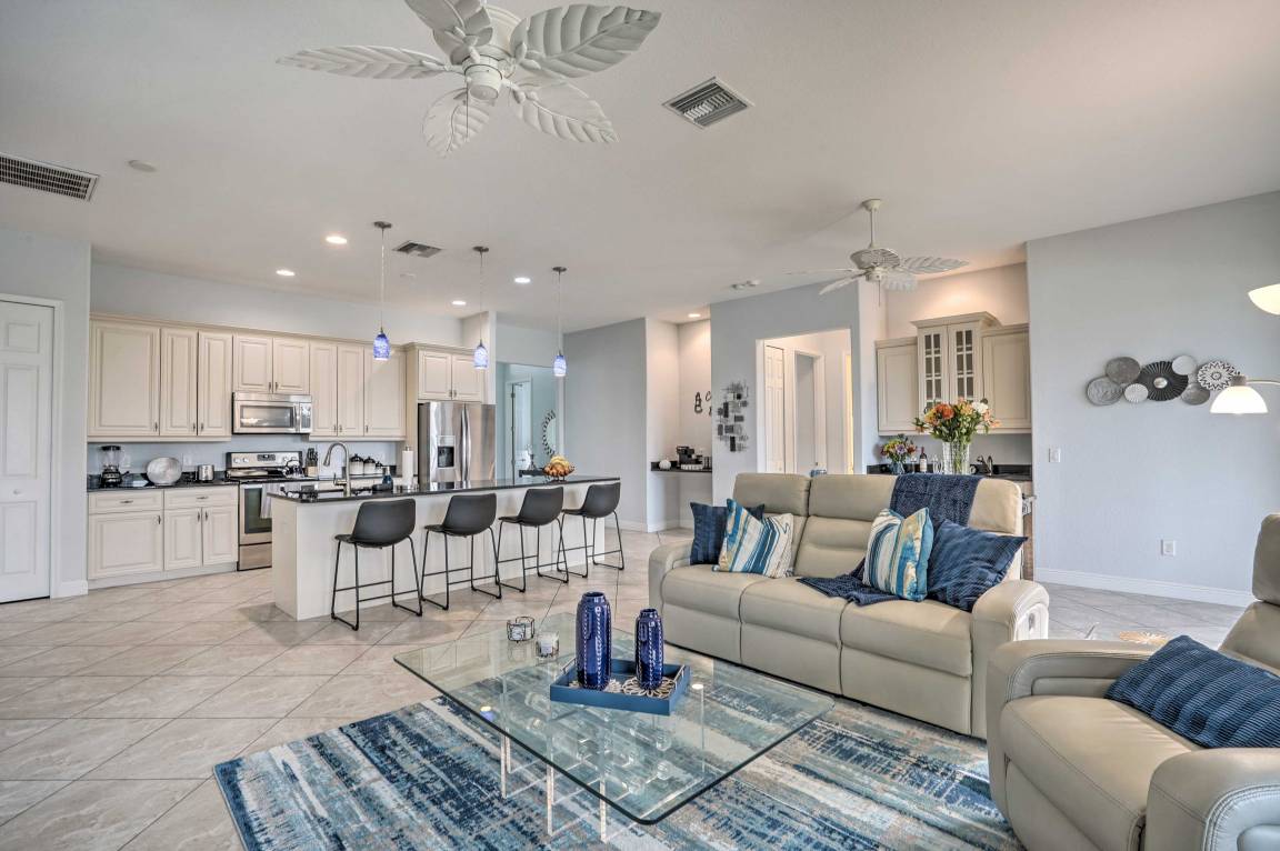 188 M² Ferienhaus ∙ 4 Schlafzimmer ∙ 8 Gäste - Cape Coral, FL
