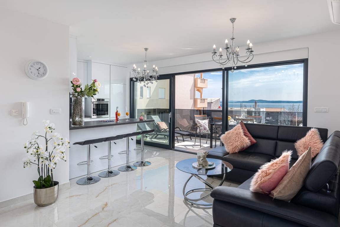 65 M² Appartement ∙ 2 Chambres ∙ 4 Personnes - Okrug Gornji