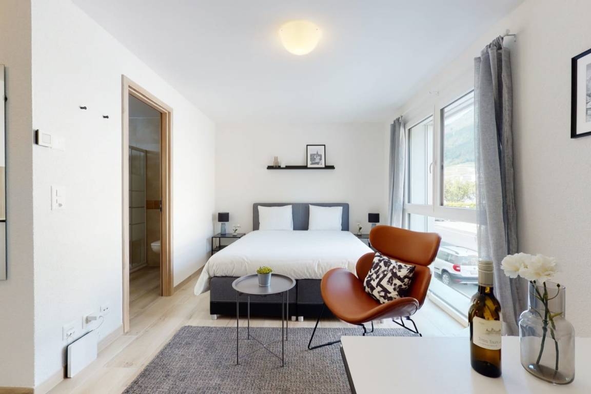 20 M² Studio ∙ 1 Chambre ∙ 2 Personnes - Aigle