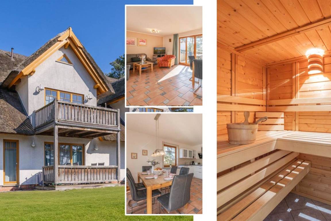 80 M² Ferienhaus ∙ 2 Schlafzimmer ∙ 4 Gäste - Loddin