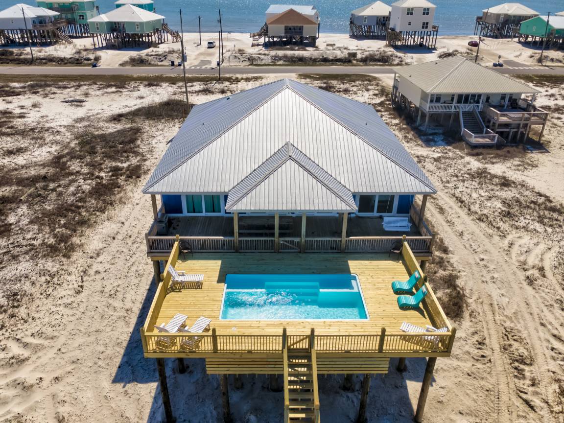 222 M² House ∙ 5 Bedrooms ∙ 22 Guests - Dauphin Island, AL
