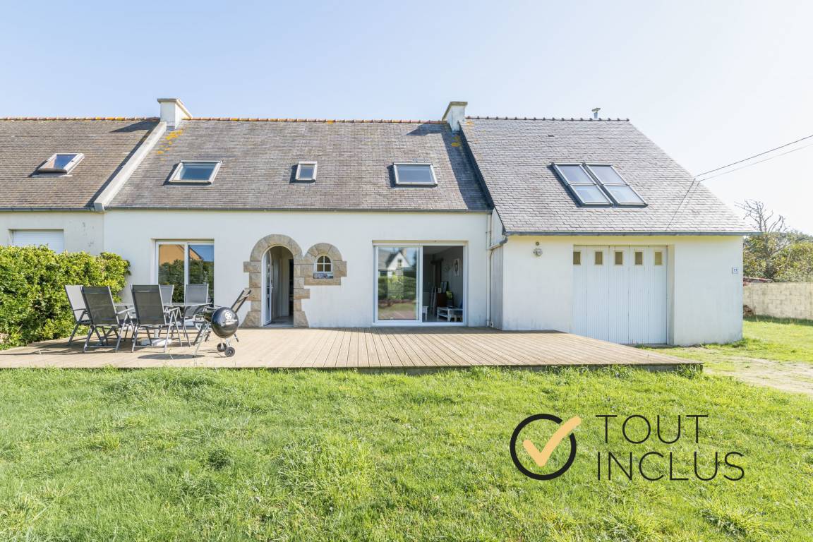 120 M² House ∙ 3 Bedrooms ∙ 6 Guests - Ploudalmézeau