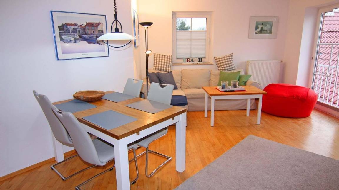 56 M² Ferienwohnung ∙ 1 Schlafzimmer ∙ 2 Gäste - Fehmarn