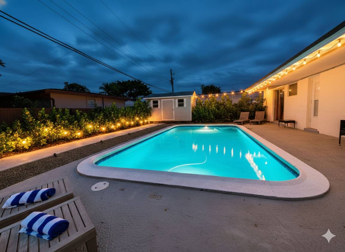 157 M² Ferienhaus ∙ 3 Schlafzimmer ∙ 8 Gäste - Fort Lauderdale, FL