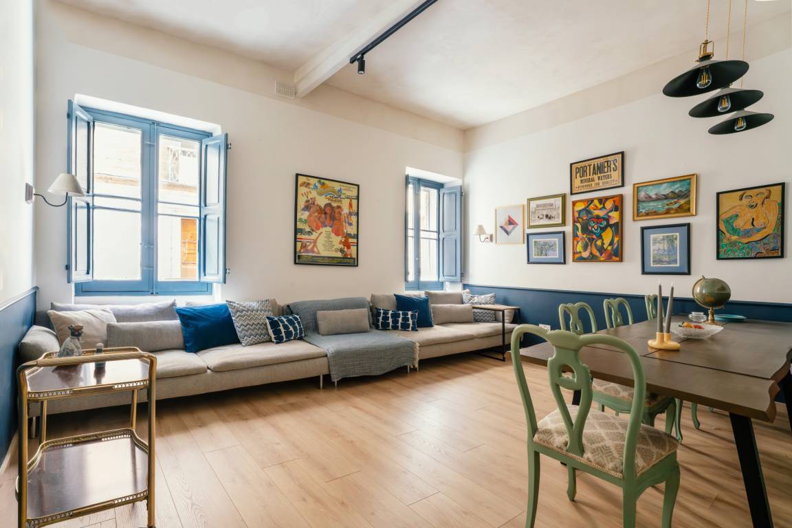 100 M² Apartment ∙ 4 Bedrooms ∙ 8 Guests - Valletta