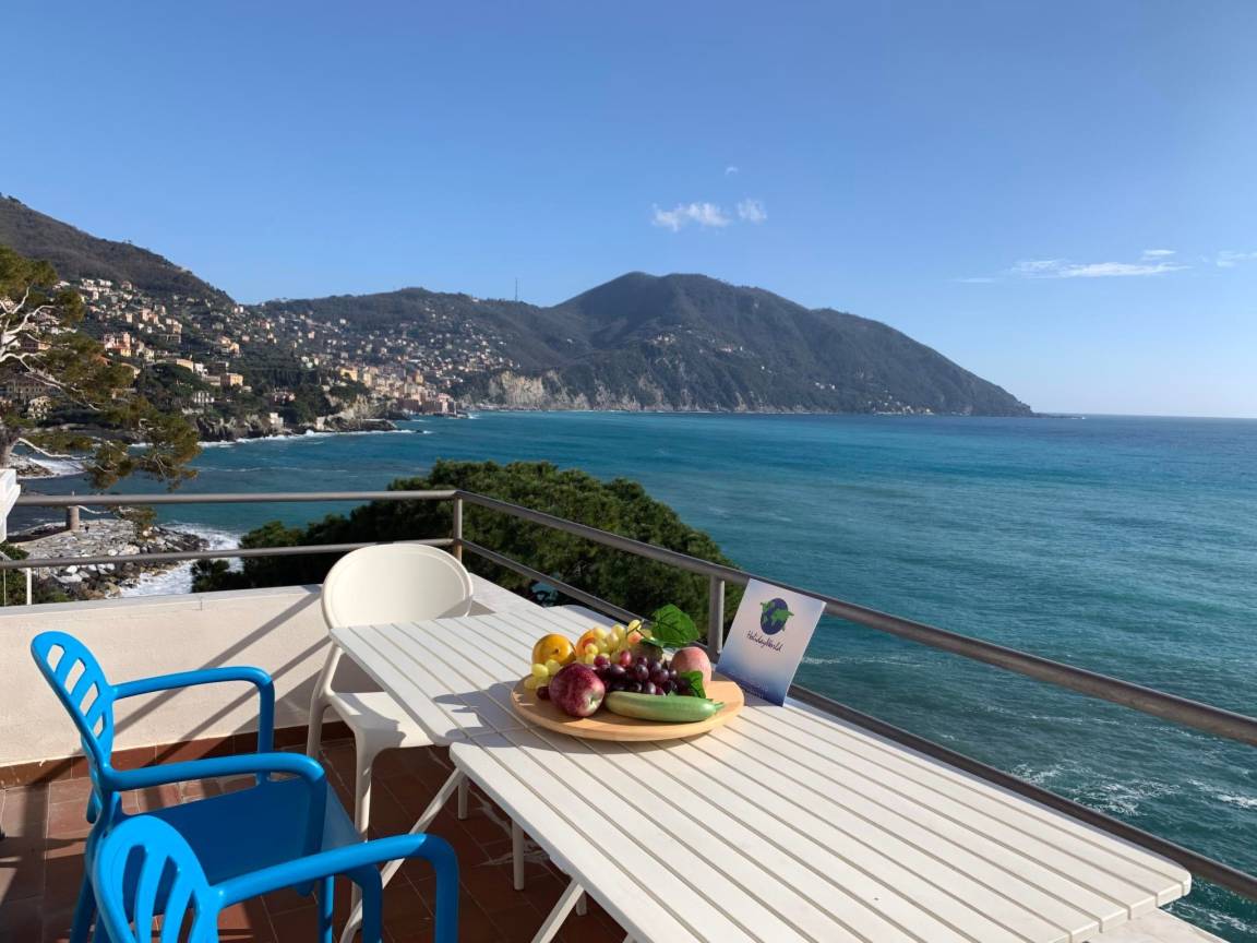 100 M² Ferienwohnung ∙ 2 Schlafzimmer ∙ 5 Gäste - Camogli