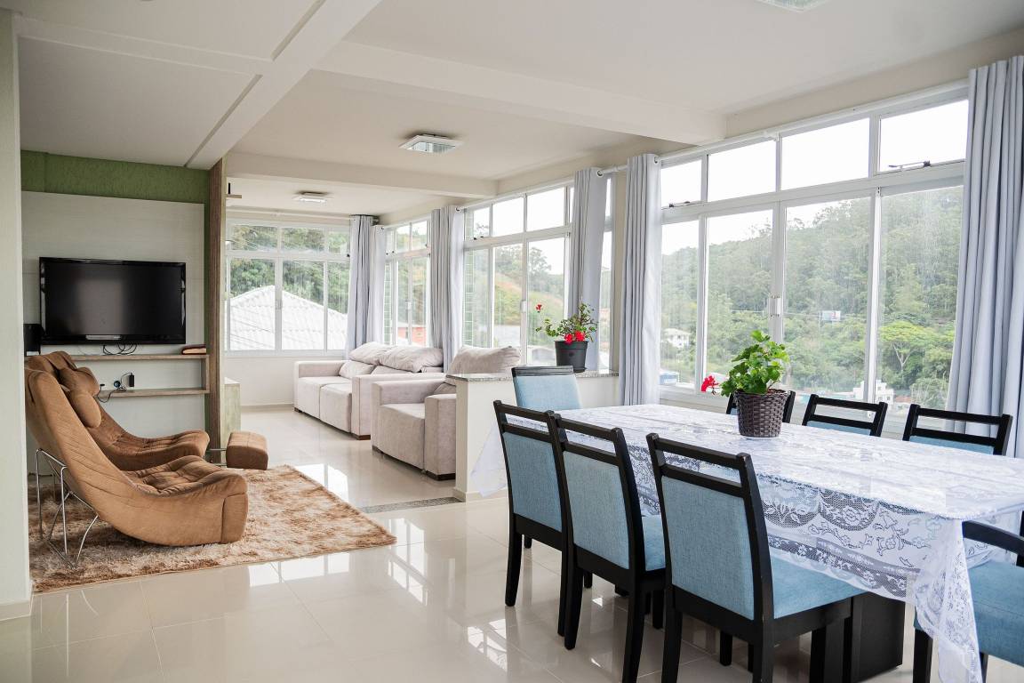 140 M² Ferienwohnung ∙ 3 Schlafzimmer ∙ 6 Gäste - Florianópolis