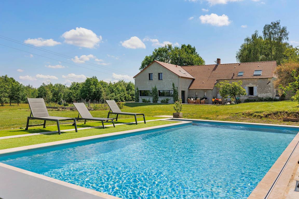 200 M² Maison De Vacances ∙ 3 Chambres ∙ 8 Personnes - Saint-Aignan-sur-Cher