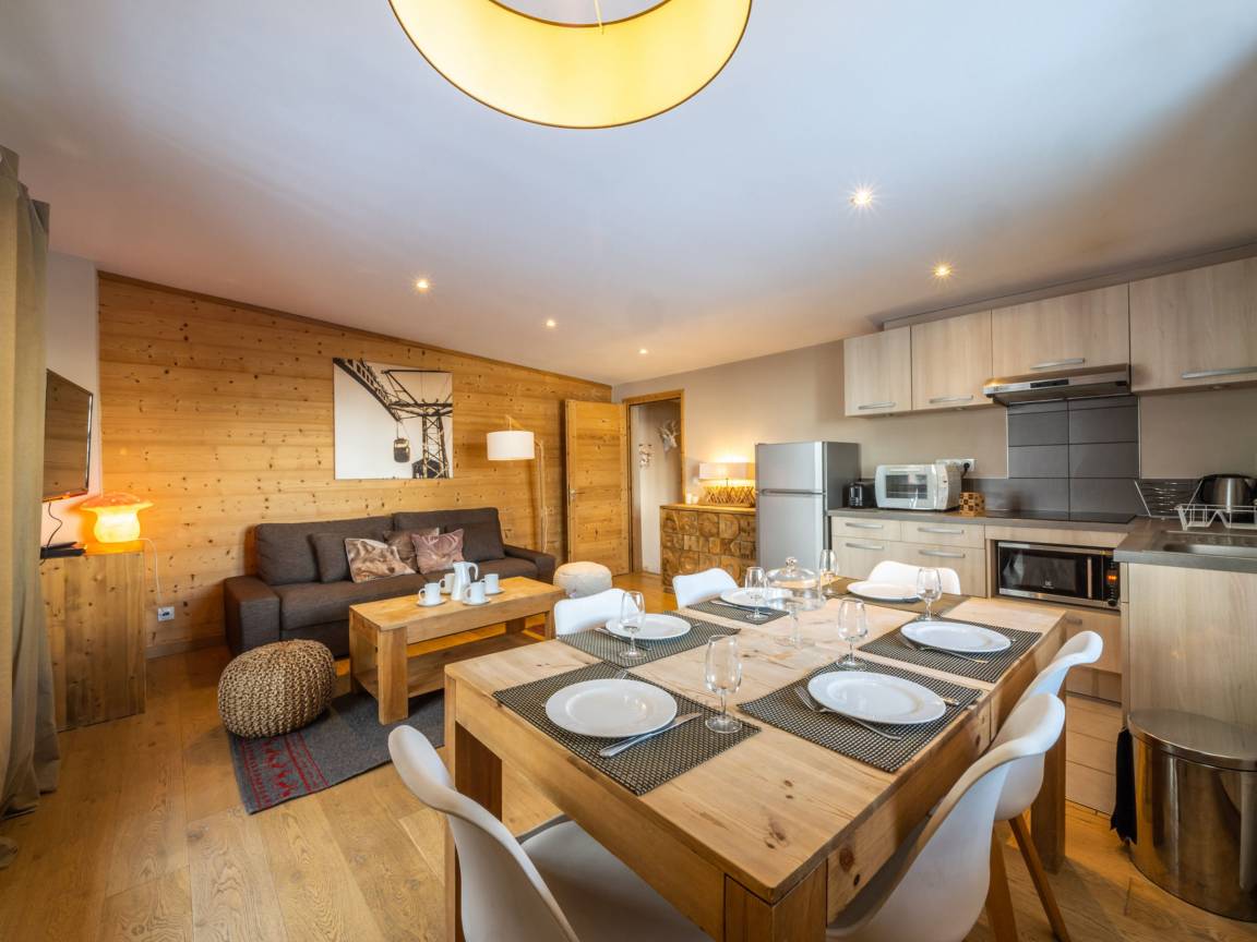 58 M² Appartement ∙ 2 Chambres ∙ 6 Personnes - Tignes