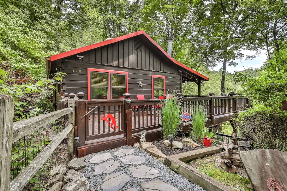 Cabin ∙ 2 Bedrooms ∙ 4 Guests - Ellijay