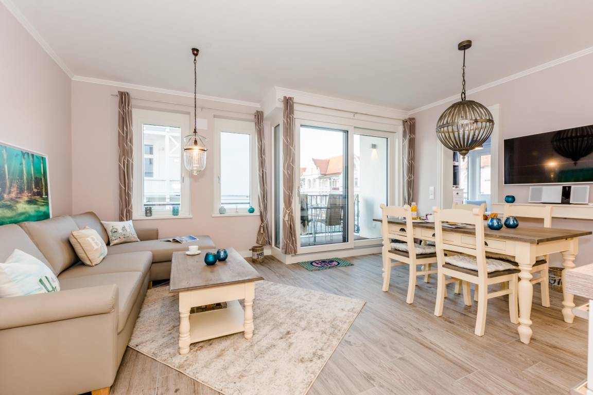 51 M² Ferienwohnung ∙ 2 Schlafzimmer ∙ 5 Gäste - Binz