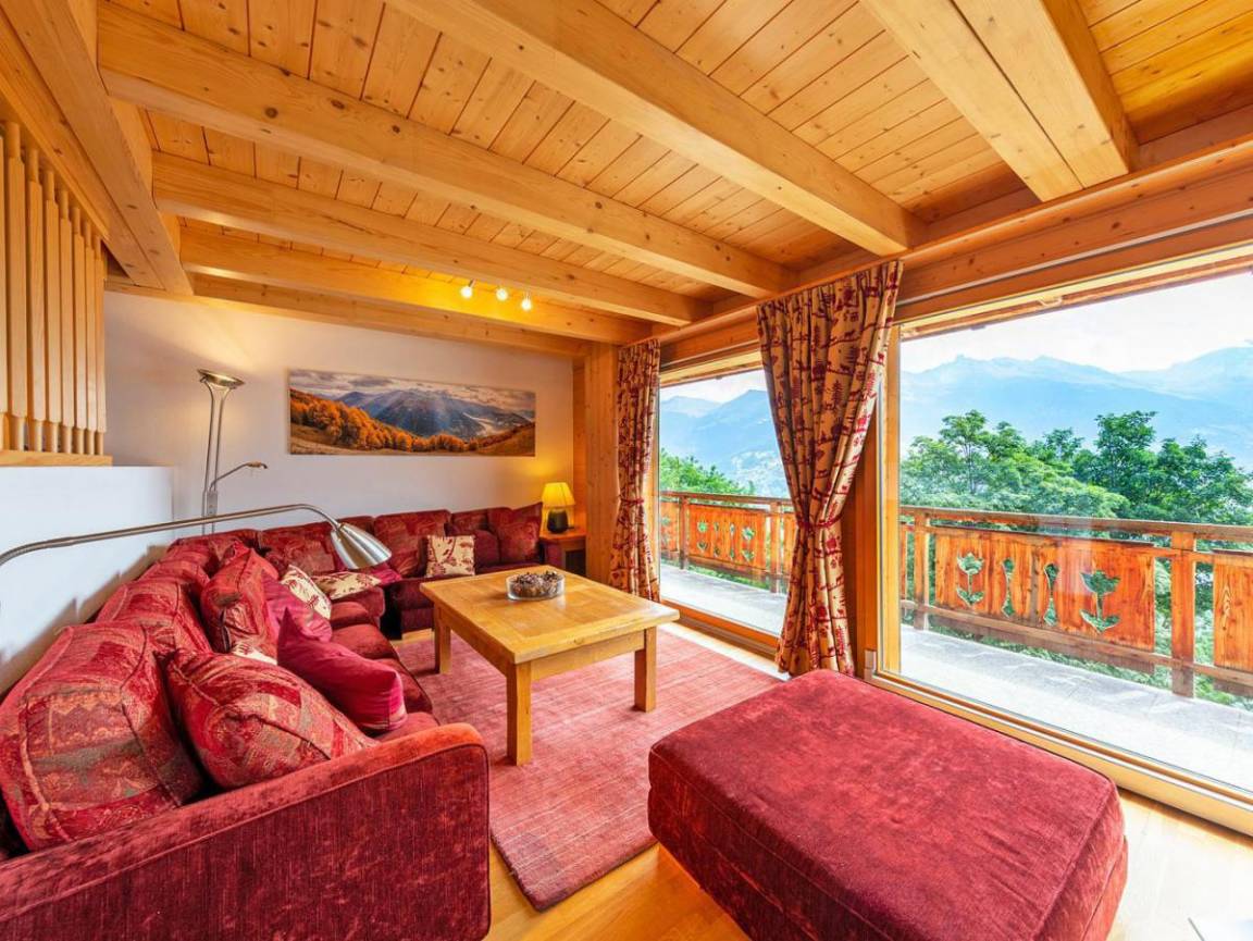188 M² Chalet ∙ 5 Bedrooms ∙ 10 Guests - Veysonnaz