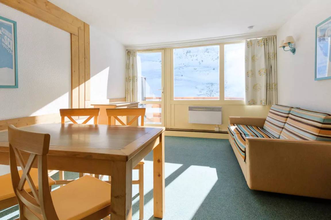 28 M² Estudio ∙ 1 Habitación ∙ 4 Huéspedes - La Mongie