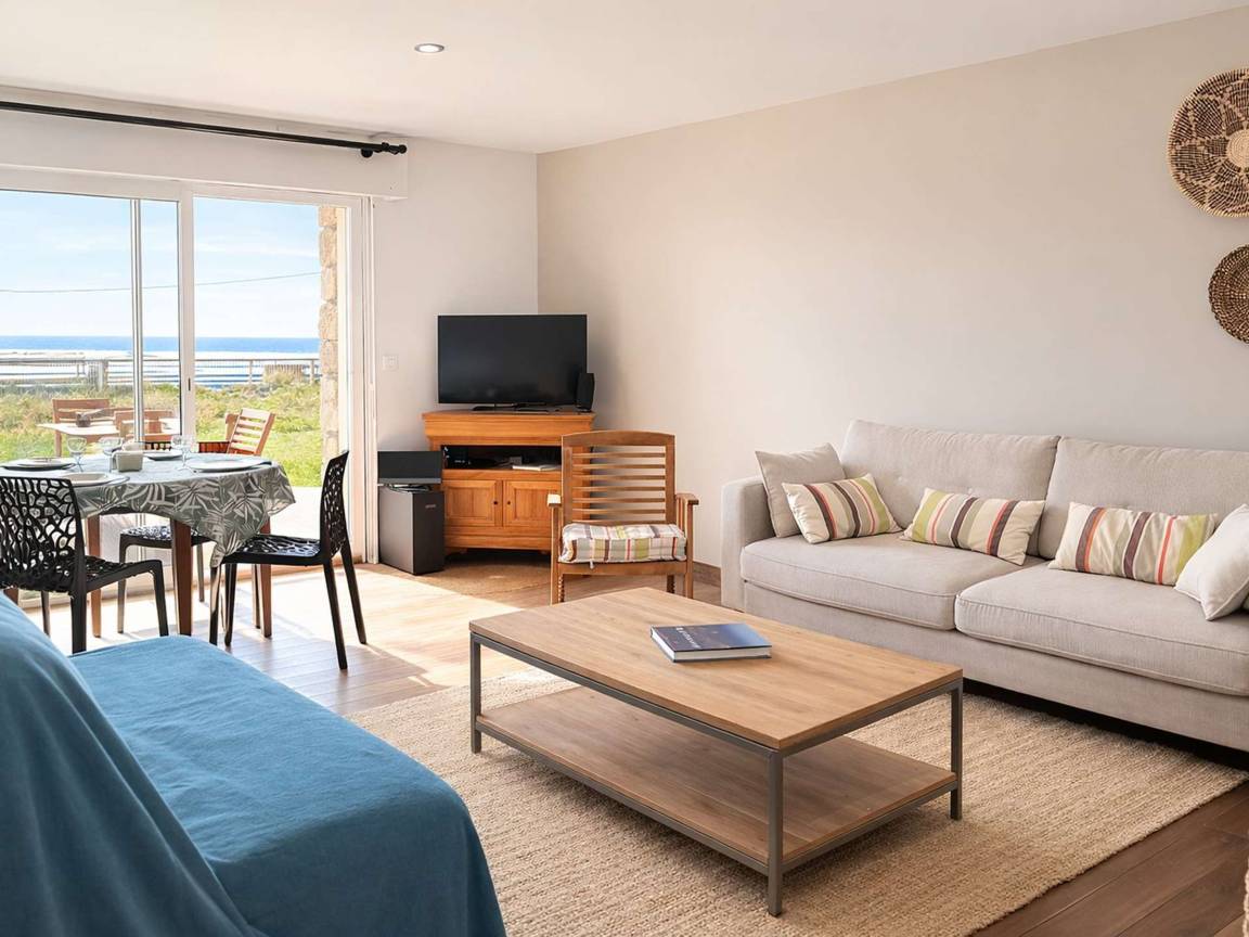 56 M² Appartement ∙ 1 Slaapkamer ∙ 4 Gasten - Trébeurden