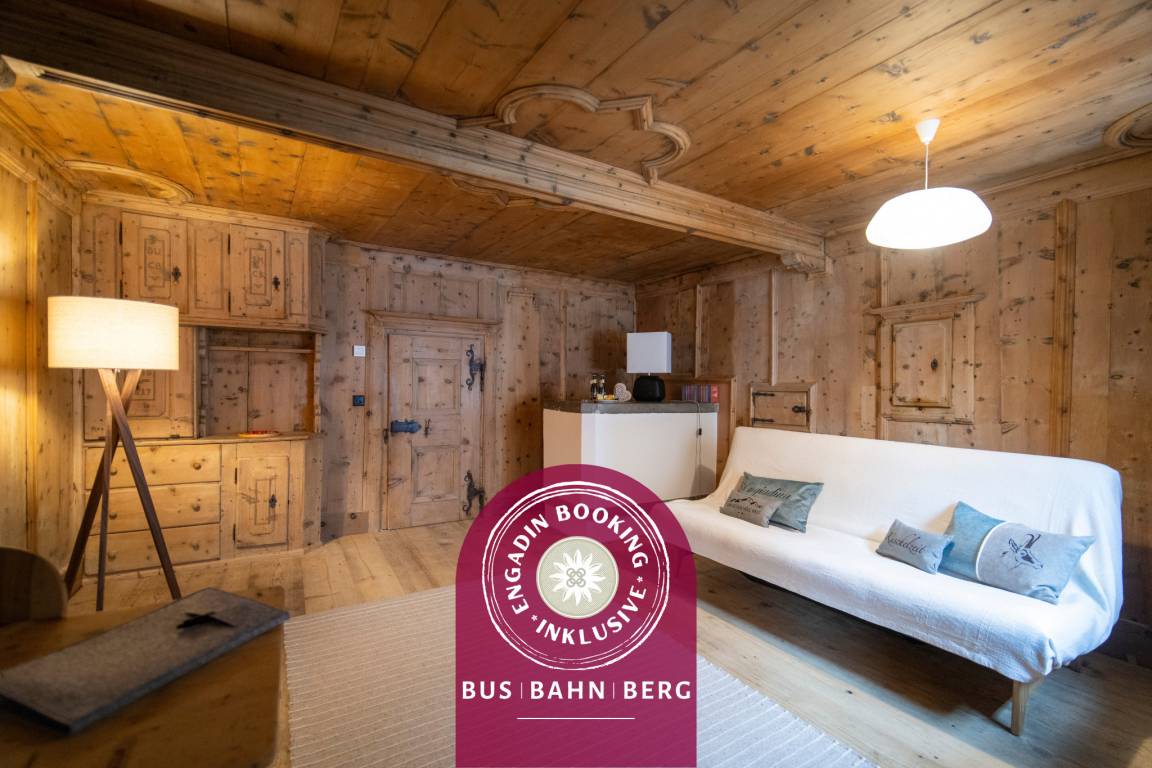 160 M² Ferienwohnung ∙ 3 Schlafzimmer ∙ 8 Gäste - Tarasp