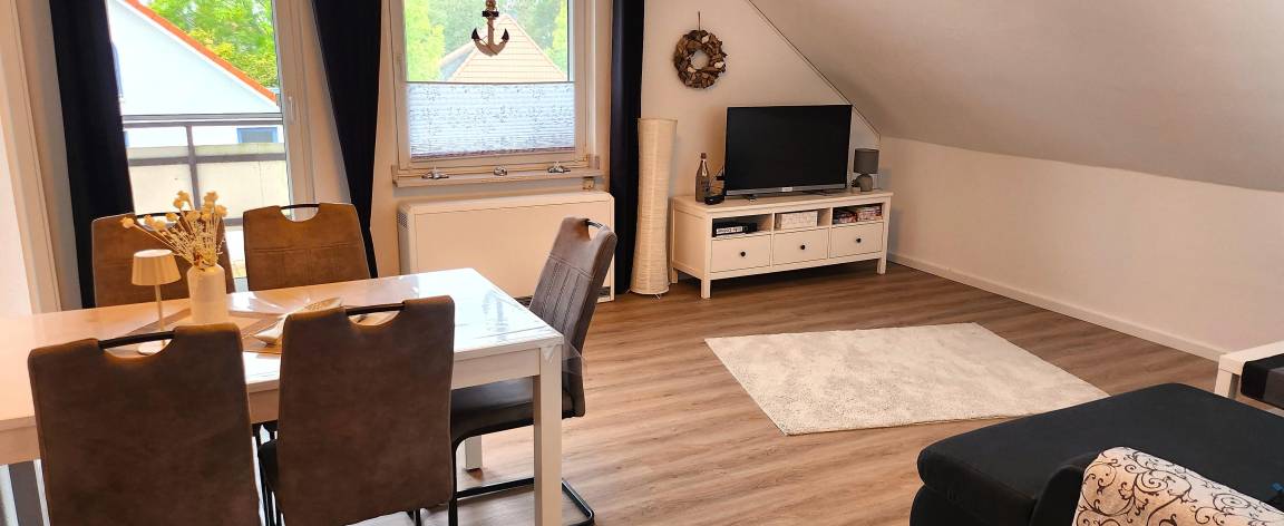 54 M² Ferienwohnung ∙ 2 Schlafzimmer ∙ 5 Gäste - Nordenham