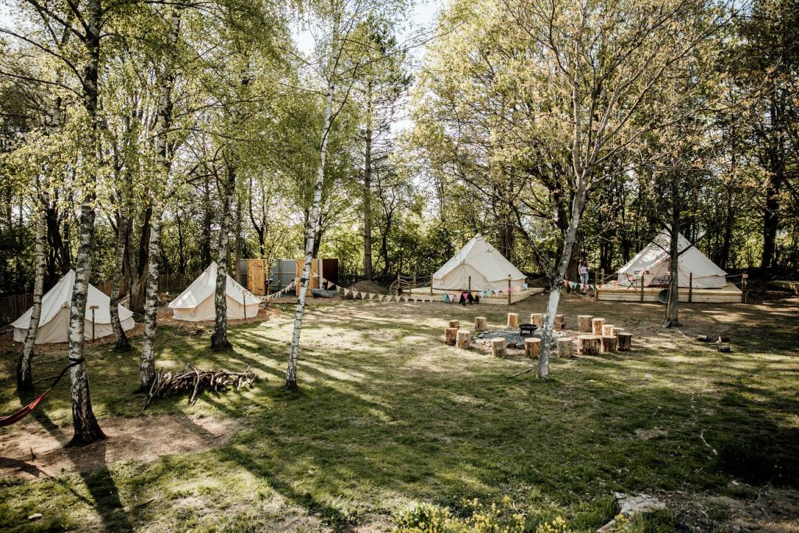 Camping-unterkunft ∙ 5 Schlafzimmer ∙ 30 Gäste - Rheinland-Pfalz