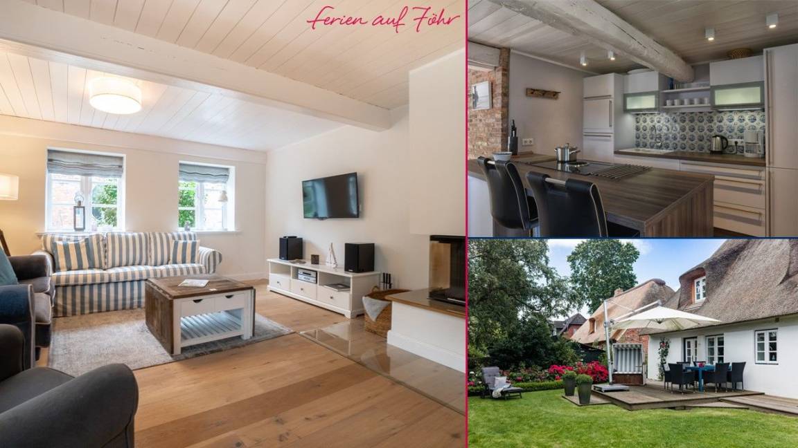 150 M² Ferienhaus ∙ 4 Schlafzimmer ∙ 6 Gäste - Amrum