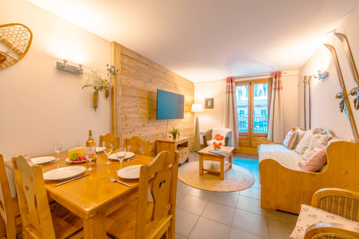 48 M² Appartement ∙ 1 Slaapkamer ∙ 4 Gasten - Vallorcine