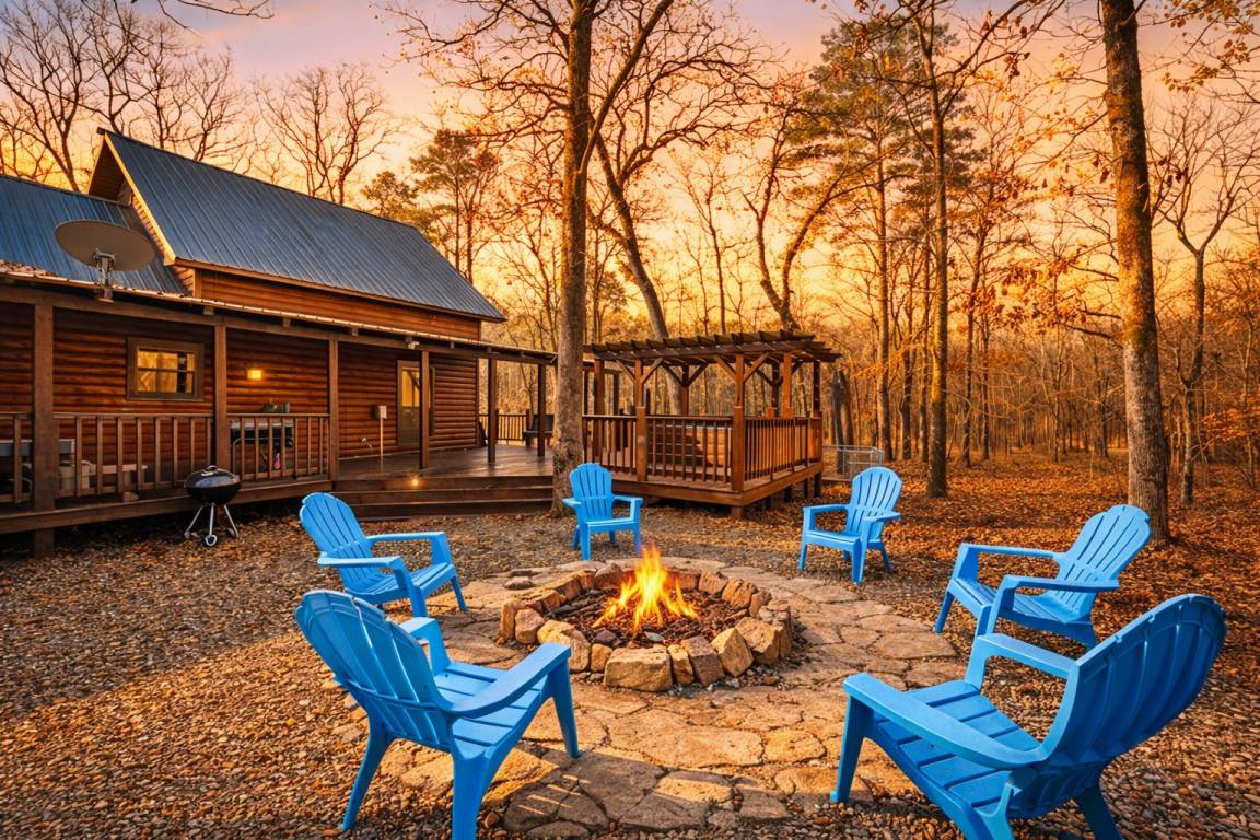150 M² Cabin ∙ 3 Bedrooms ∙ 10 Guests - Oklahoma