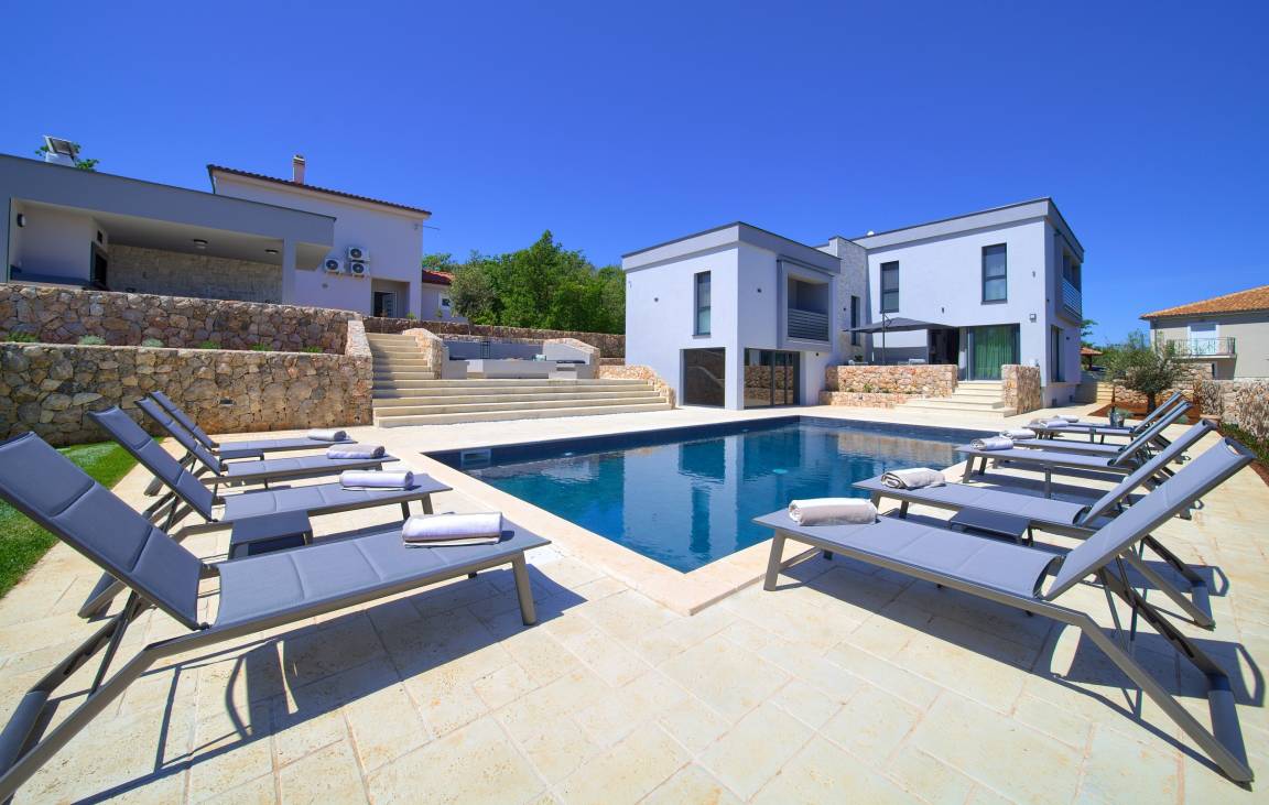 Villa ∙ 6 Chambres ∙ 12 Personnes - Krk