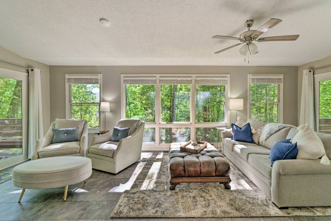 102 M² House ∙ 2 Bedrooms ∙ 6 Guests - W. Kerr Scott Lake