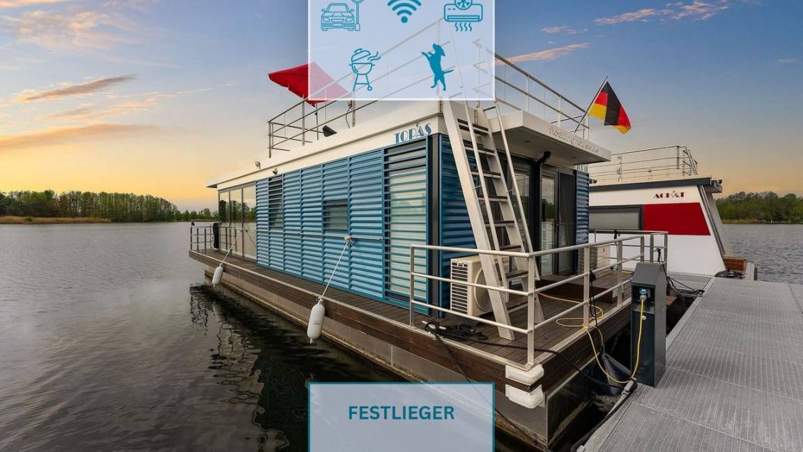 44 M² Ferienhaus ∙ 2 Schlafzimmer ∙ 4 Gäste - Templin
