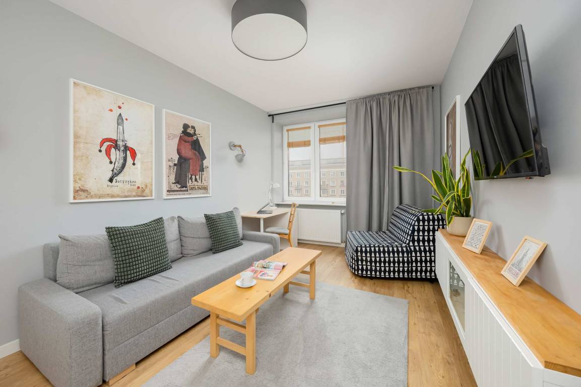 42 M² Appartamento ∙ 2 Camere Da Letto ∙ 5 Ospiti - Varsavia