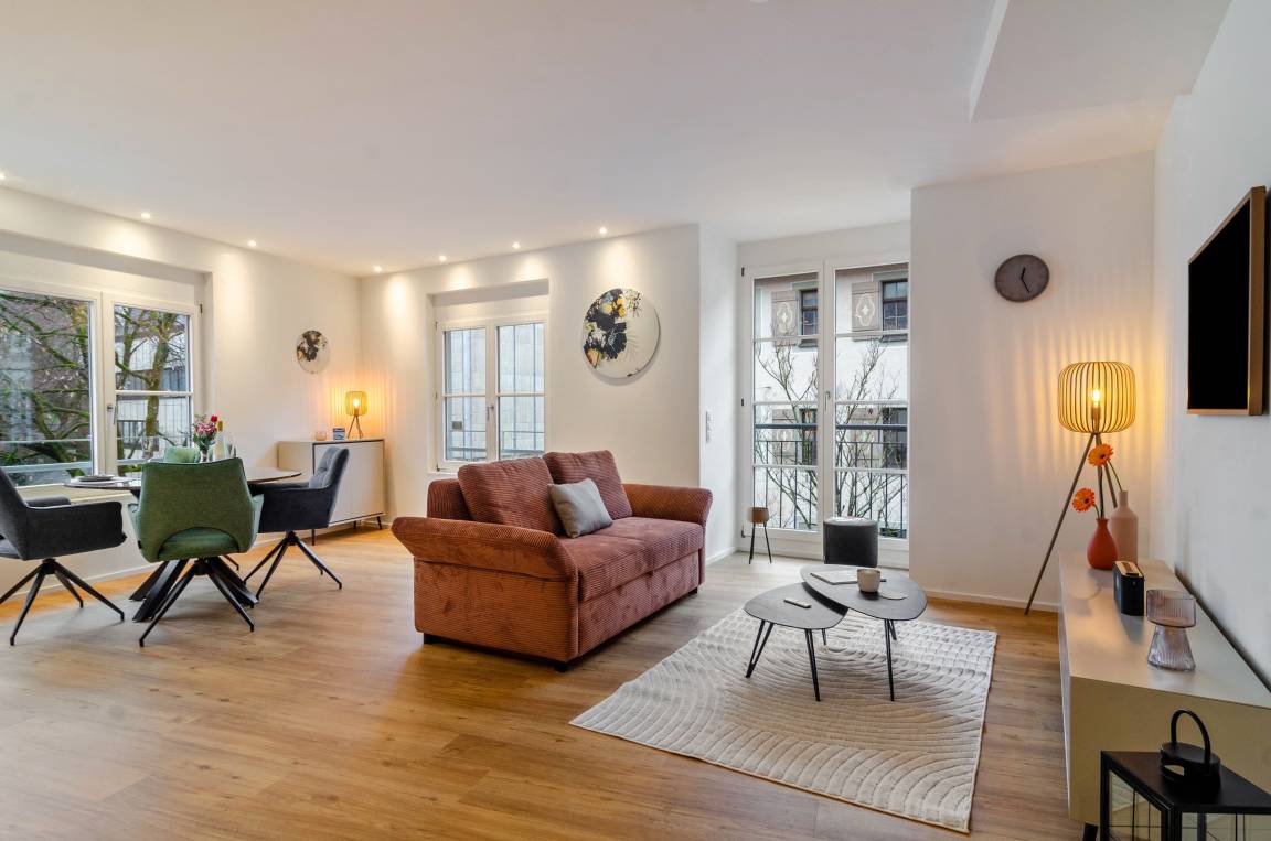 63 M² Apartment ∙ 1 Bedroom ∙ 4 Guests - Konstanz