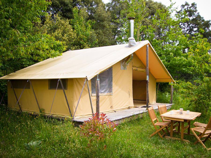 16 M² Zelt ∙ 2 Schlafzimmer ∙ 5 Gäste - Département Gard