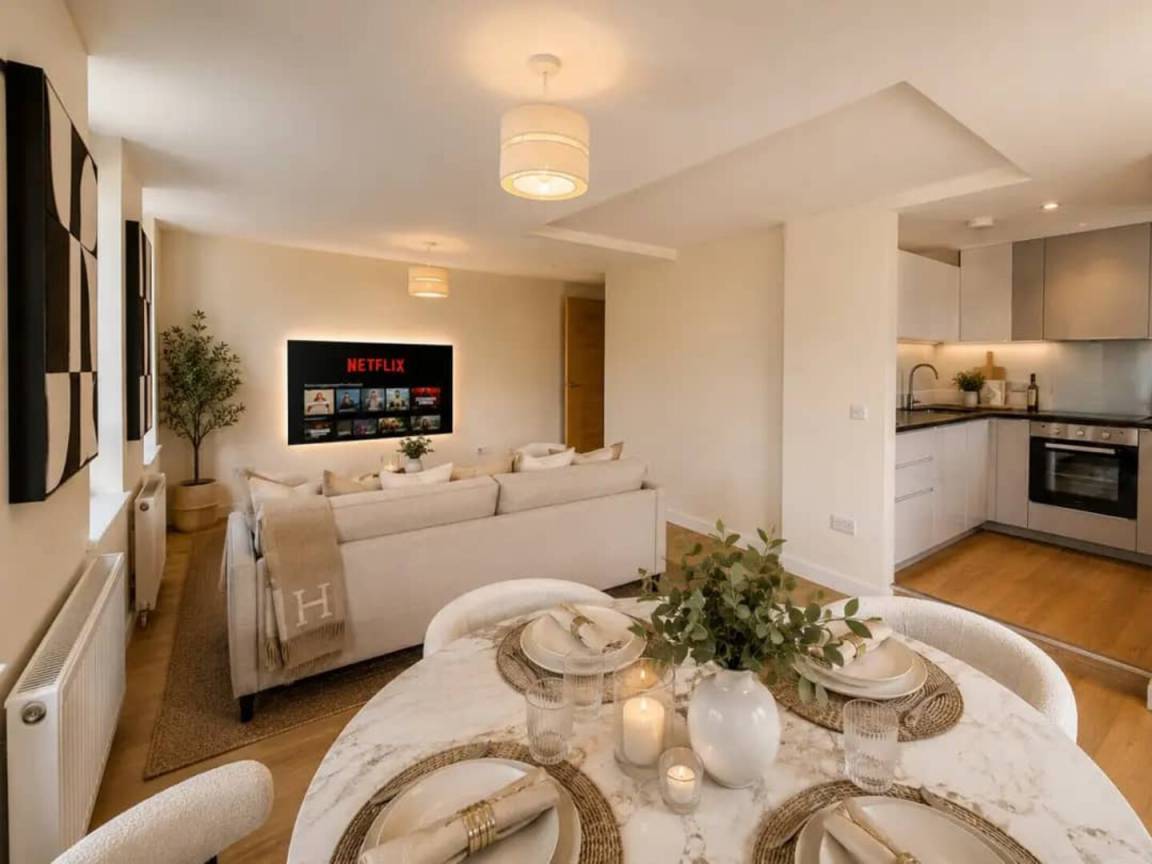 74 M² Apartment ∙ 1 Bedroom ∙ 4 Guests - London, UK