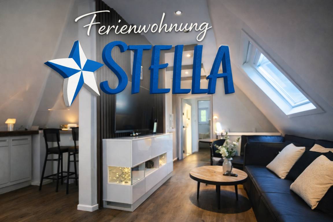 45 M² Ferienwohnung ∙ 2 Schlafzimmer ∙ 4 Gäste - Jemgum