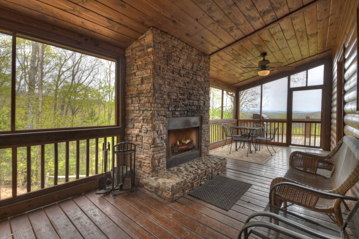217 M² Cabaña ∙ 6 Habitaciones ∙ 12 Huéspedes - Blue Ridge, GA
