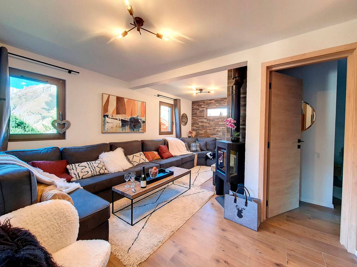 87 M² Chalé ∙ 3 Quartos ∙ 6 Hóspedes - Saint-Martin-de-Belleville