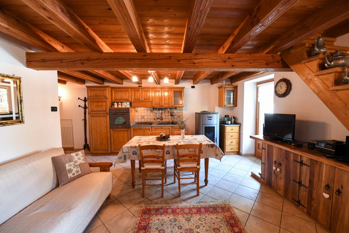 95 M² Appartement ∙ 1 Chambre ∙ 4 Personnes - Cogne