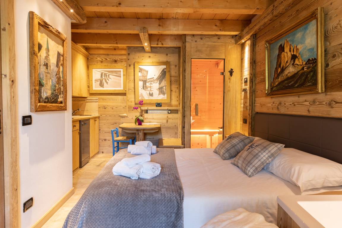 25 M² Apartment ∙ 1 Bedroom ∙ 2 Guests - Cortina d'Ampezzo