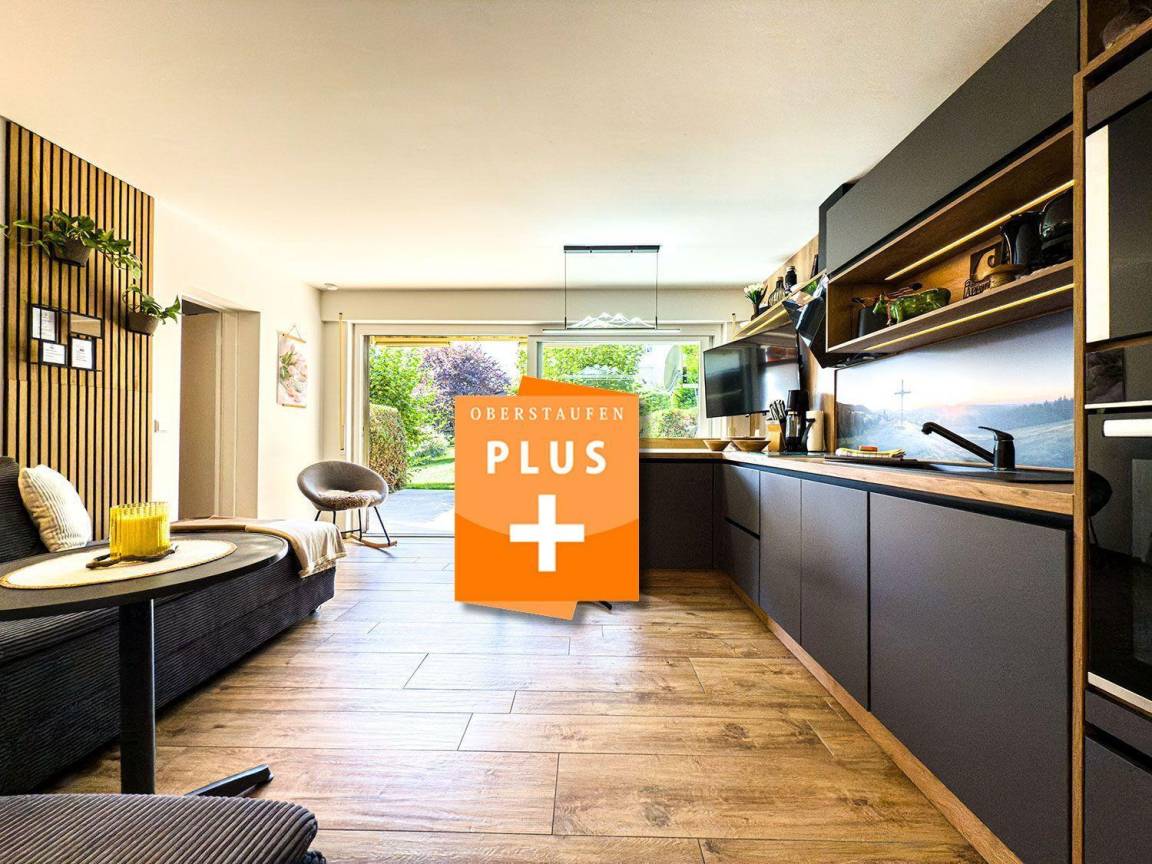 45 M² Ferienwohnung ∙ 1 Schlafzimmer ∙ 4 Gäste - Stiefenhofen