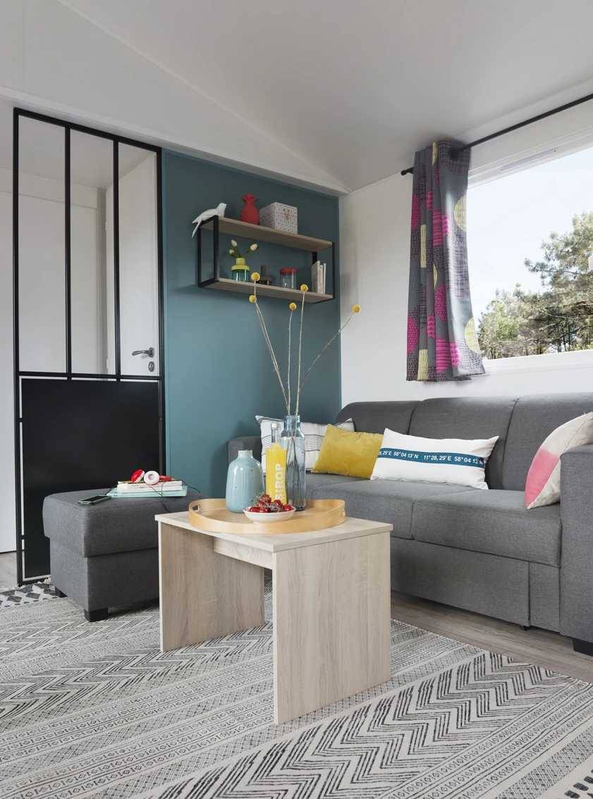 32 M² Camping-unterkunft ∙ 4 Schlafzimmer ∙ 6 Gäste - La Forêt-Fouesnant